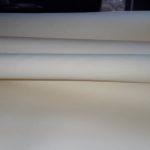 Wet White Goat Crust Leather » Nesa & Mia Leather